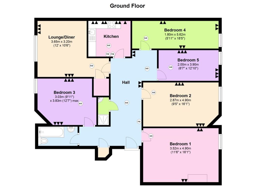 5 bedroom house for rent Morningside Road Edinburgh, EH10 4BZ | UniHomes