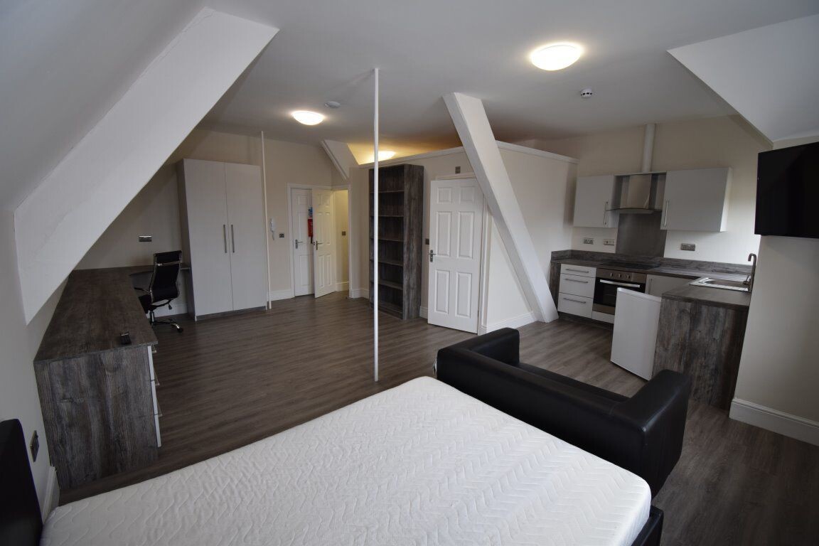 1 bedroom studio apartment for rent Friar Gate Nottingham, DE1 1BU ...