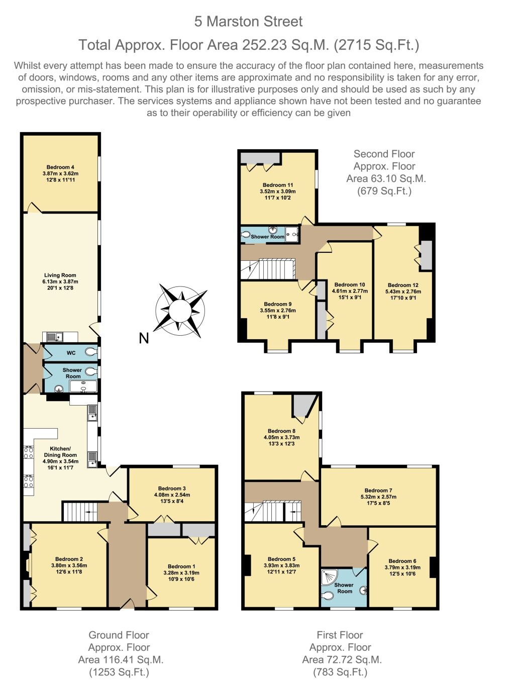 12 bedroom house for rent Marston Street Oxford, OX4 1JU | UniHomes