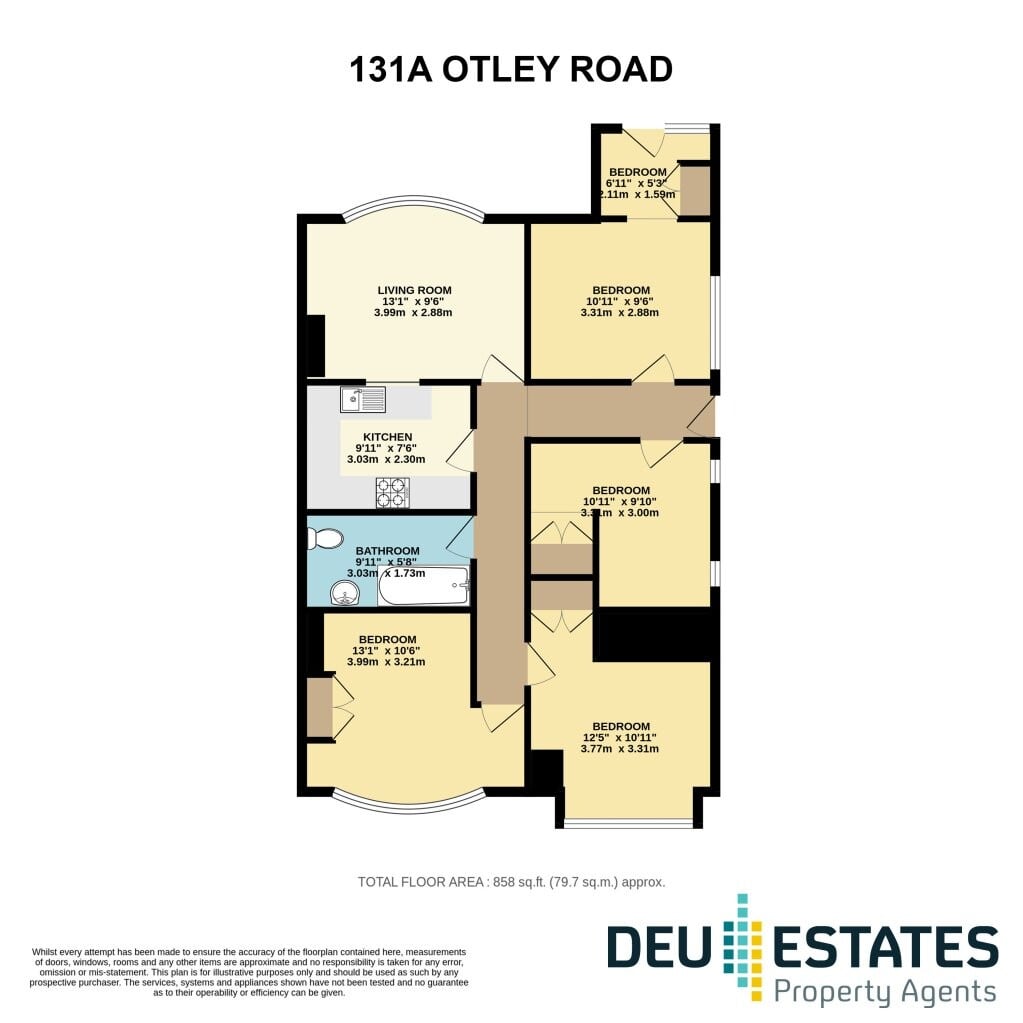 4 bedroom house for rent Otley Road Leeds, LS6 3PX | UniHomes