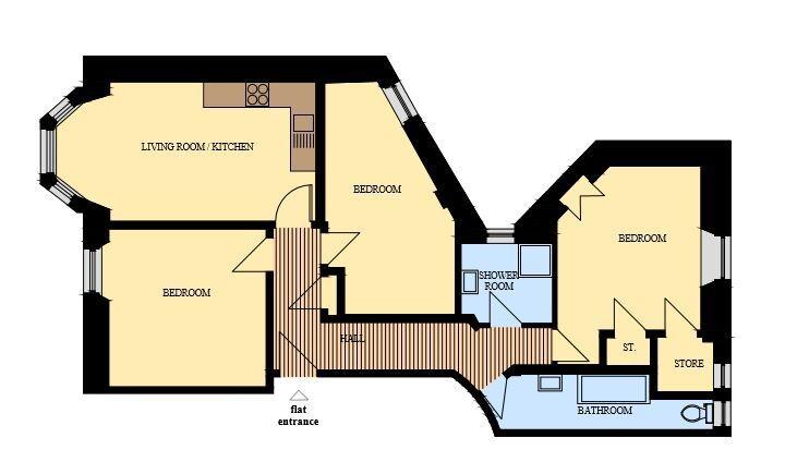 3 bedroom house for rent Morningside Drive, Edinburgh, EH10 5LZ | UniHomes