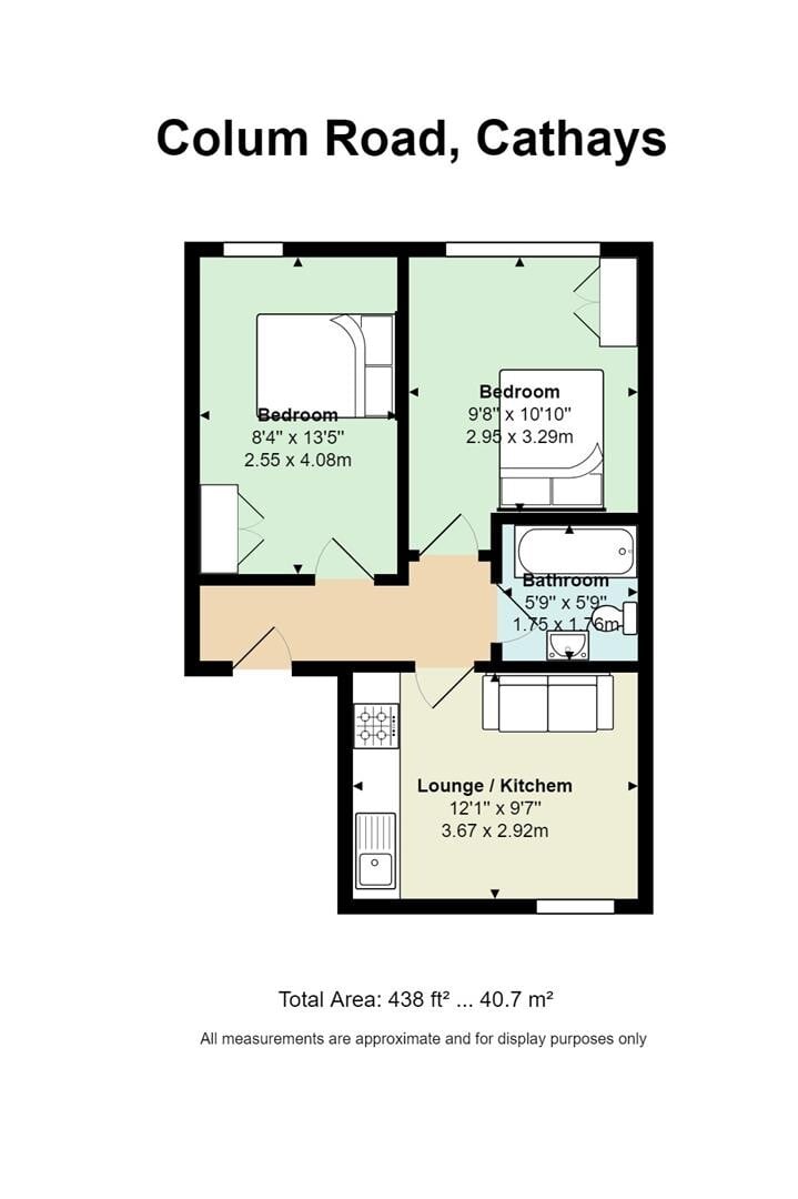 2 bedroom house for rent Colum Road Cardiff, CF10 3EF | UniHomes