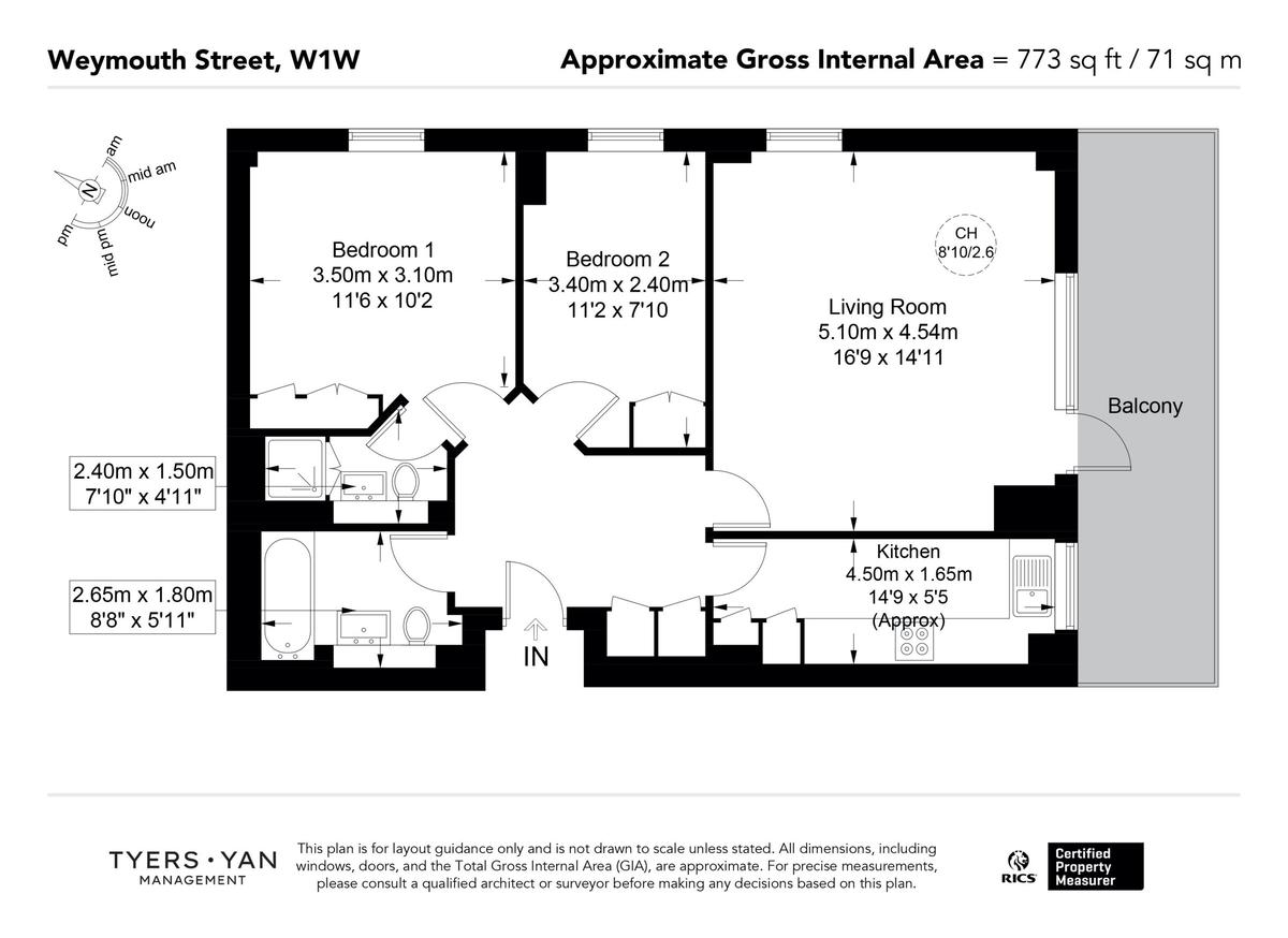 2 bedroom apartment for rent London, W1W, London, W1W 5BX | UniHomes