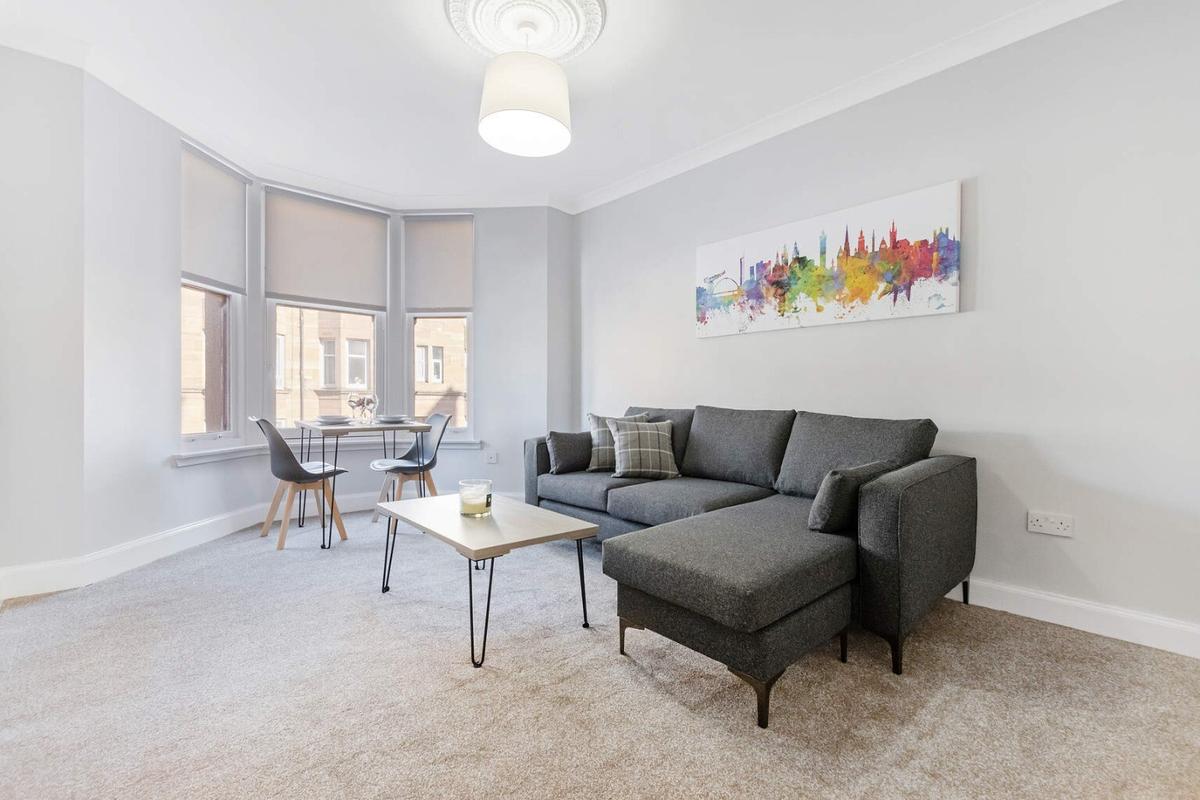 1 bedroom apartment for rent Kennoway Drive, 1F2 Glasgow, G11 7UA ...
