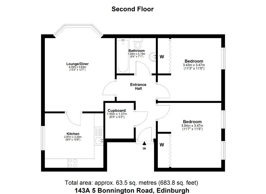 2 bedroom apartment for rent Bonnington Road , 5 Edinburgh, EH6 5NQ ...