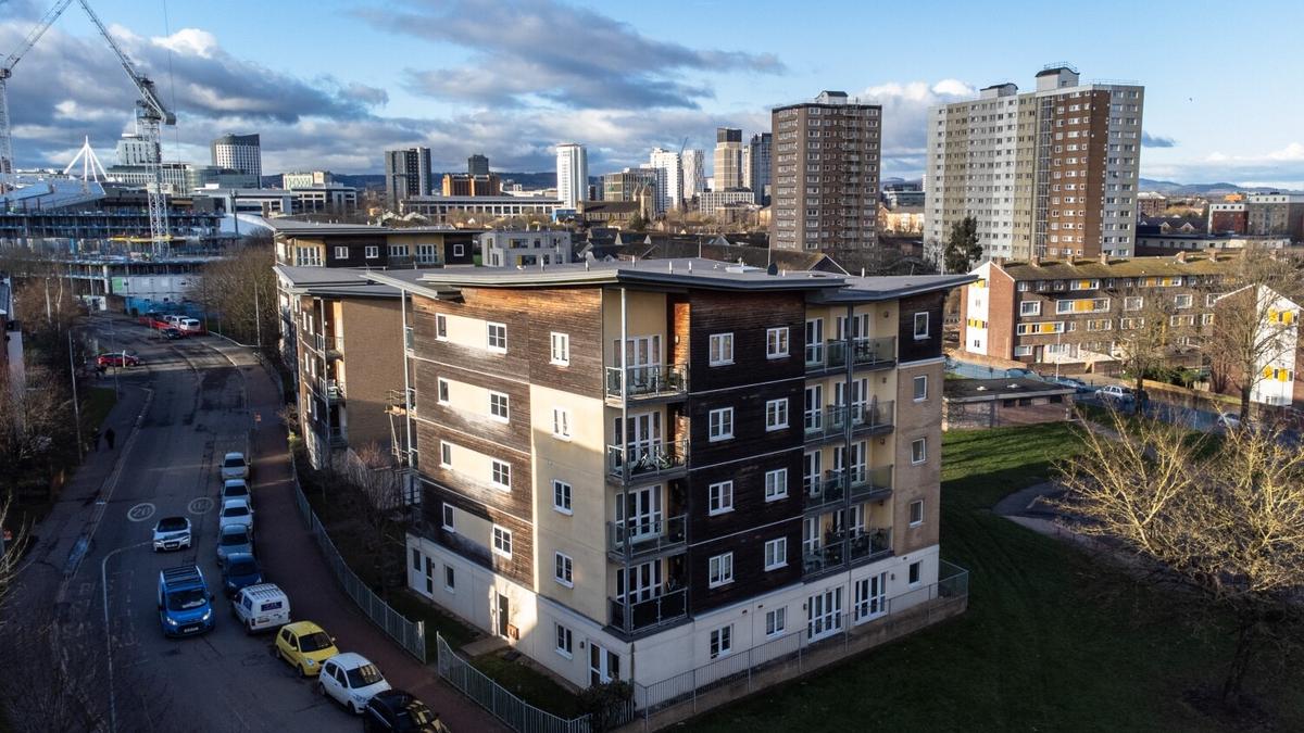 1 bedroom apartment for rent Heol Staughton, Dumballs Road, Cardiff ...