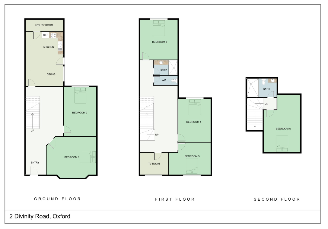 6 bedroom house for rent Divinity Road, Oxford, OX4 1LJ | UniHomes