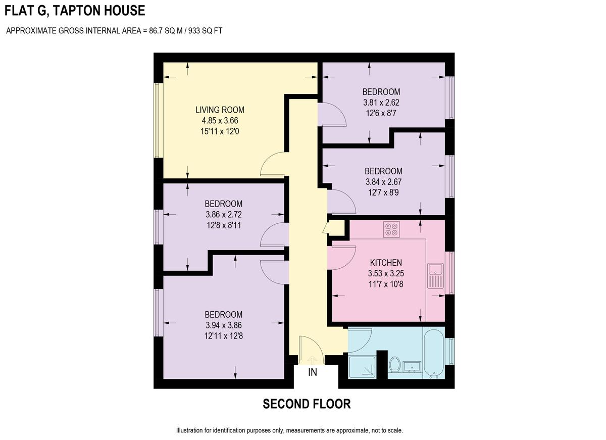 4 bedroom apartment for rent Tapton House Road Sheffield, S10 5BY ...