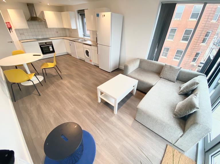 4 bedroom apartment for rent Rockingham Lane Sheffield, S1 4FU | UniHomes